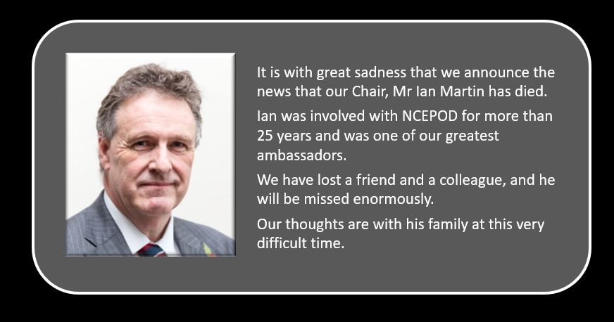 NCEPOD - National Confidential Enquiry into Patient Outcome and Death